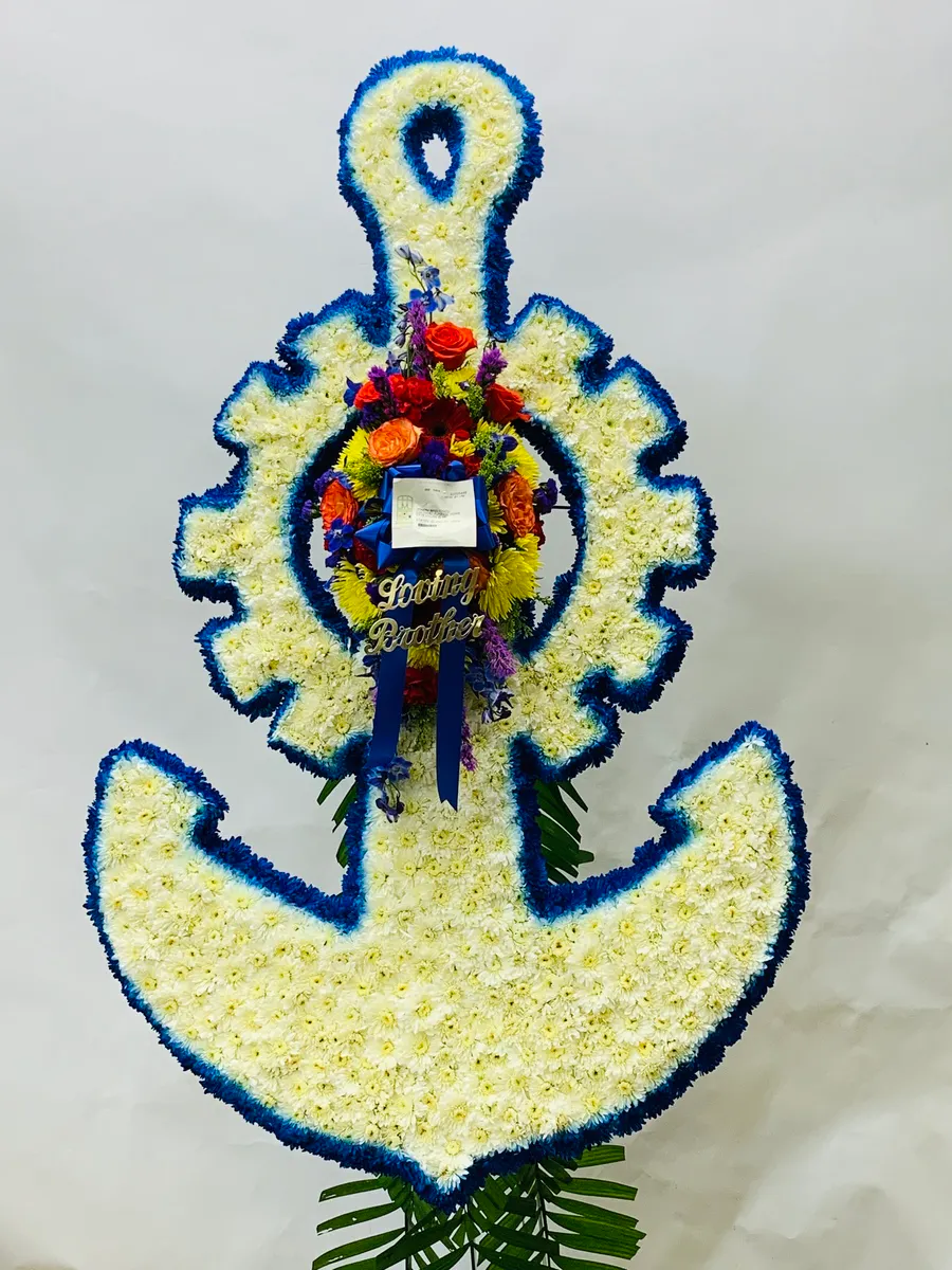 Custom Anchor | Staten Island (NY) Custom Floral Design | Moravian Florist